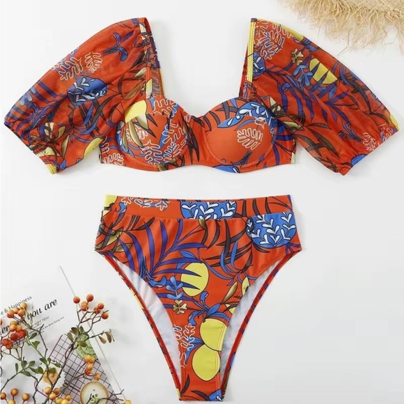Swim | New Puff Sleeve Bikini | Poshmark